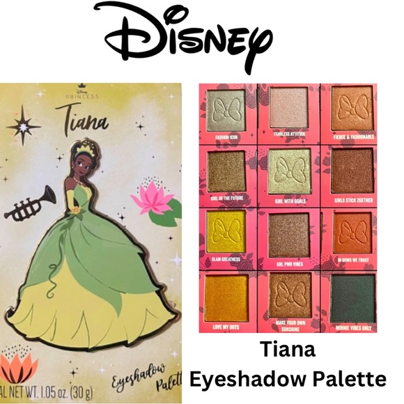 Disney | Makeup | New Disney Princess And The Frog Tiana Eyeshadow ...